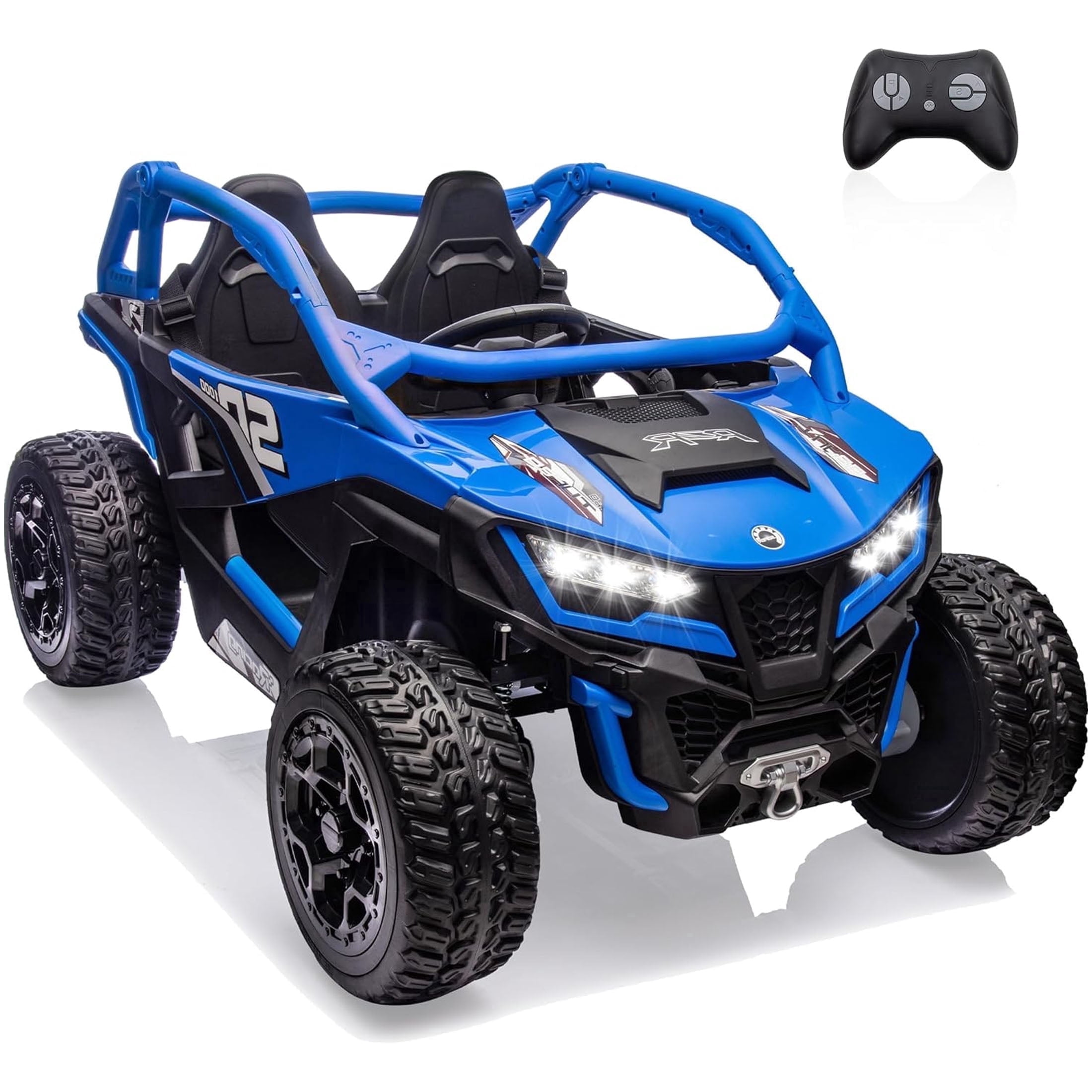 24V 10AH 2 Seater Electric Ride on Car for Kids with Remote Control ...
