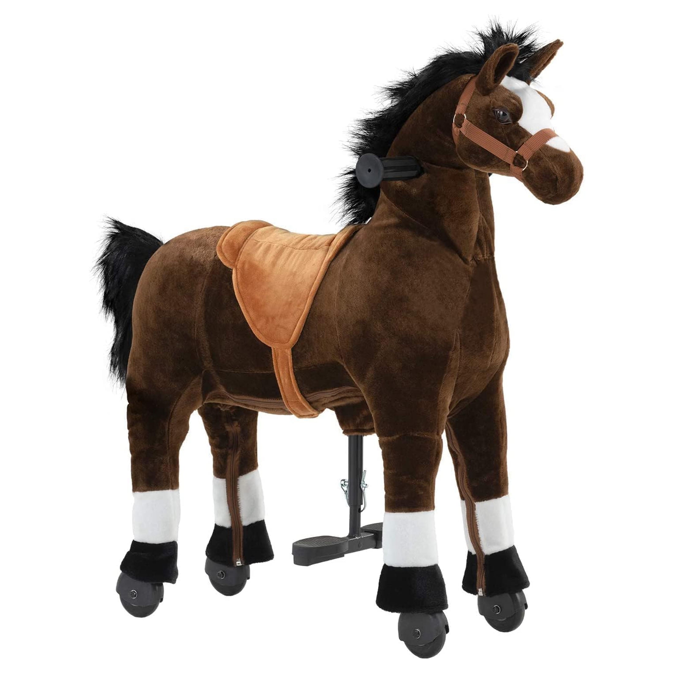 Wanan Ride on Horse for Big Kids, Horse Ride on Toy for 4 to 9 Years ...