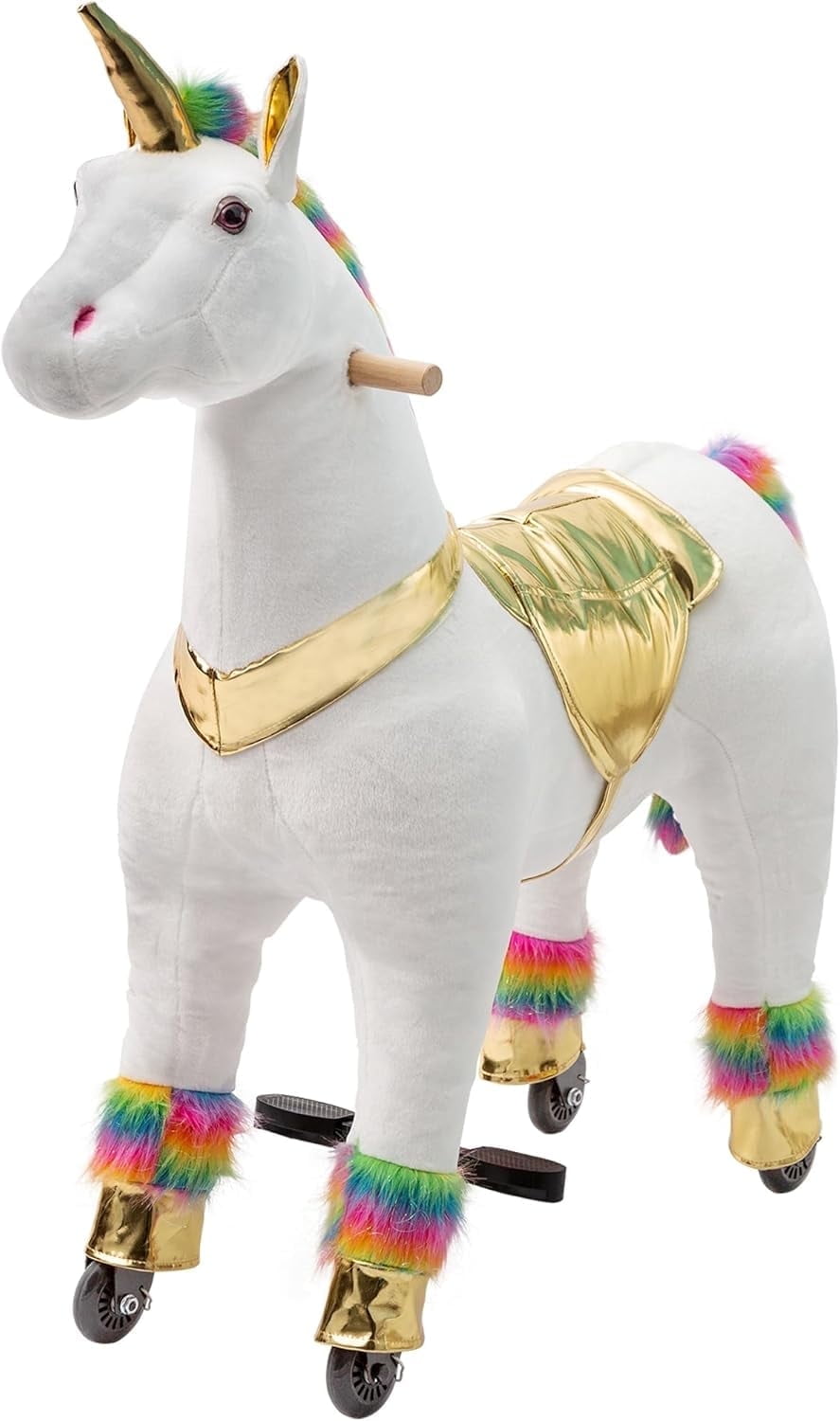 Wanan Ride on Unicorn on Toys, Unicorn Ride on for Girls 4 to 8 Years ...
