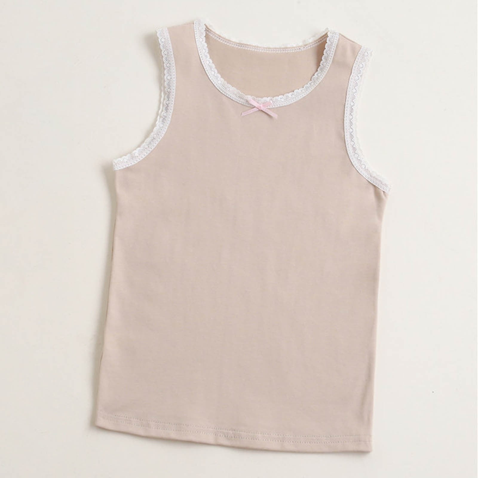 Wancir 3-11 Years Little Girls Camisole Soft Tagless Cami Kids ...