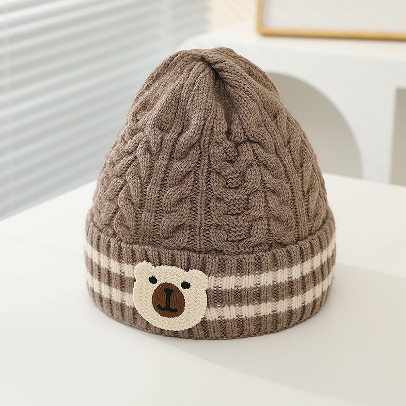 Wancir Cute Bear Baby Beanie Baby Boys Hat Infant Toddler Winter ...