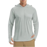 Wancir Men's Sun Protection Shirt, Lightweight UV UPF 50+ Long Sleeve ...