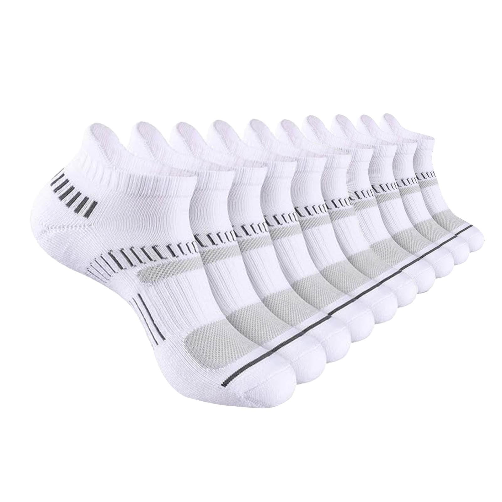 Wancir Mens Cotton Ankle Socks, Casual Running Socks for Men, Thin ...