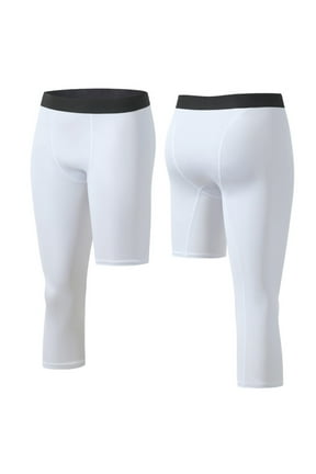 Shop One Leg Compression Pants for Sports and Fitness in Black