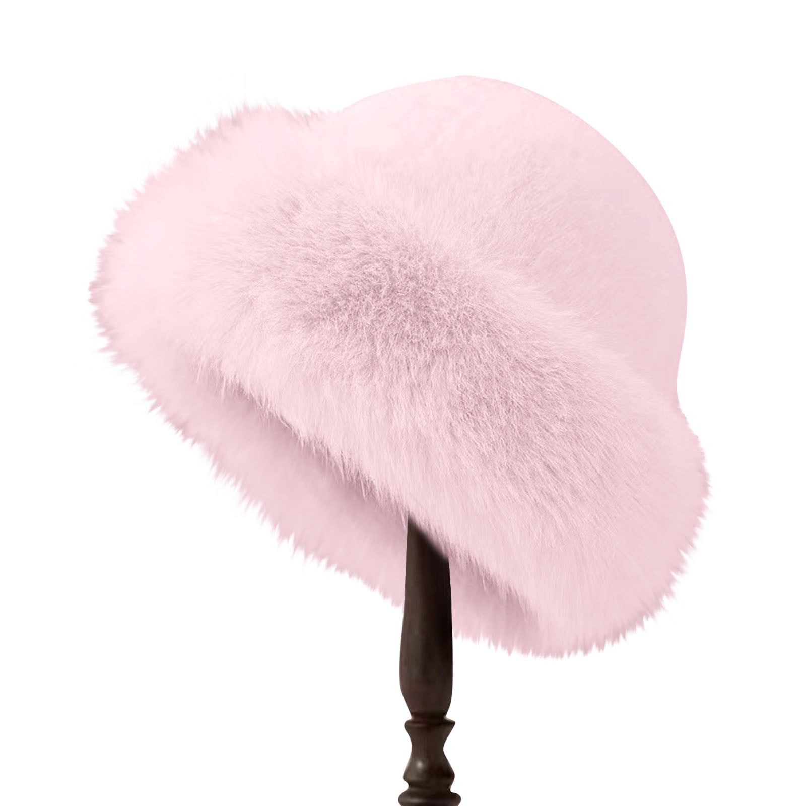 Wancir Winter Beanie Hats for Women with Ear Flaps Faux Fur Crochet ...