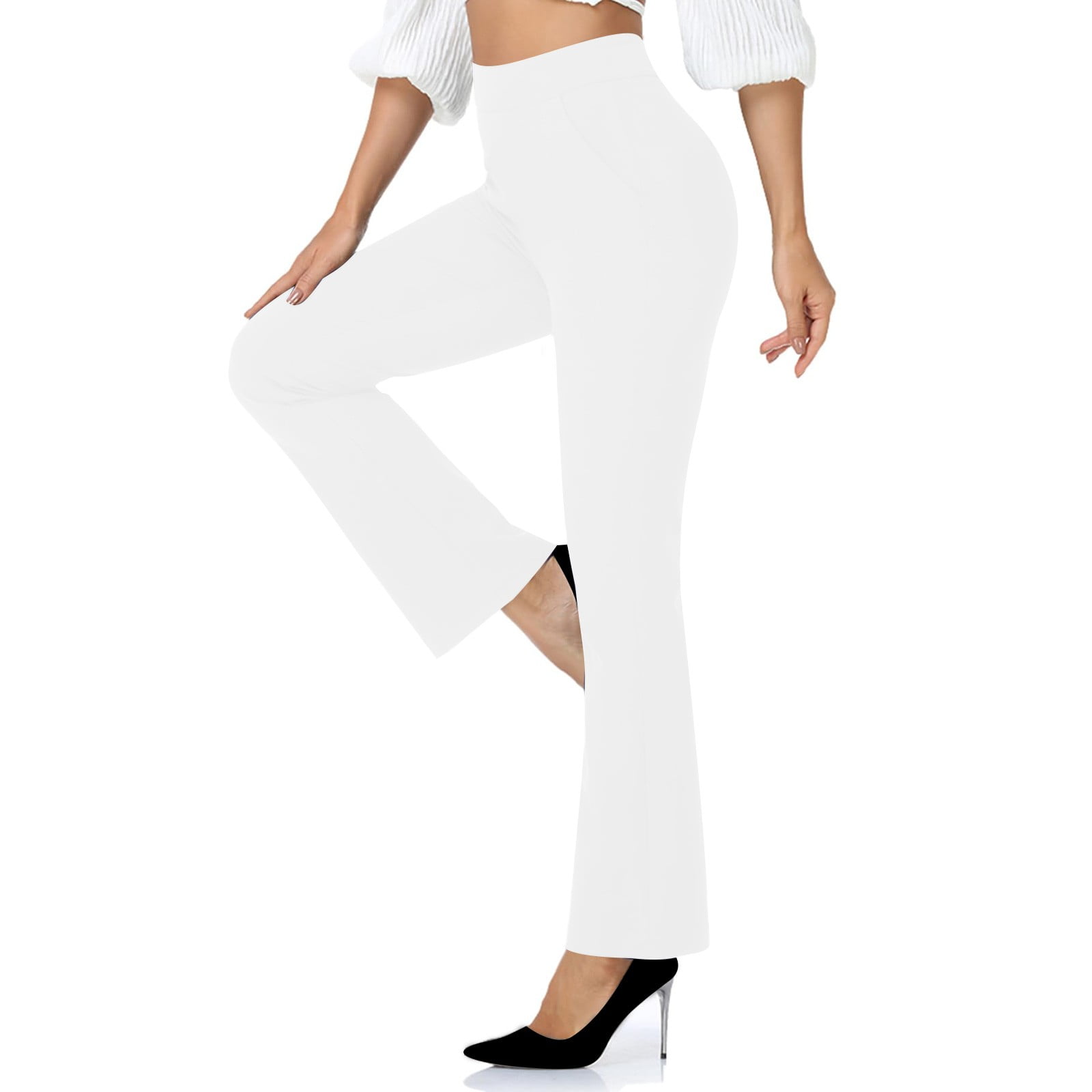 Wancir Women Bootcut Dress Pants Business Casual Work Pants with ...