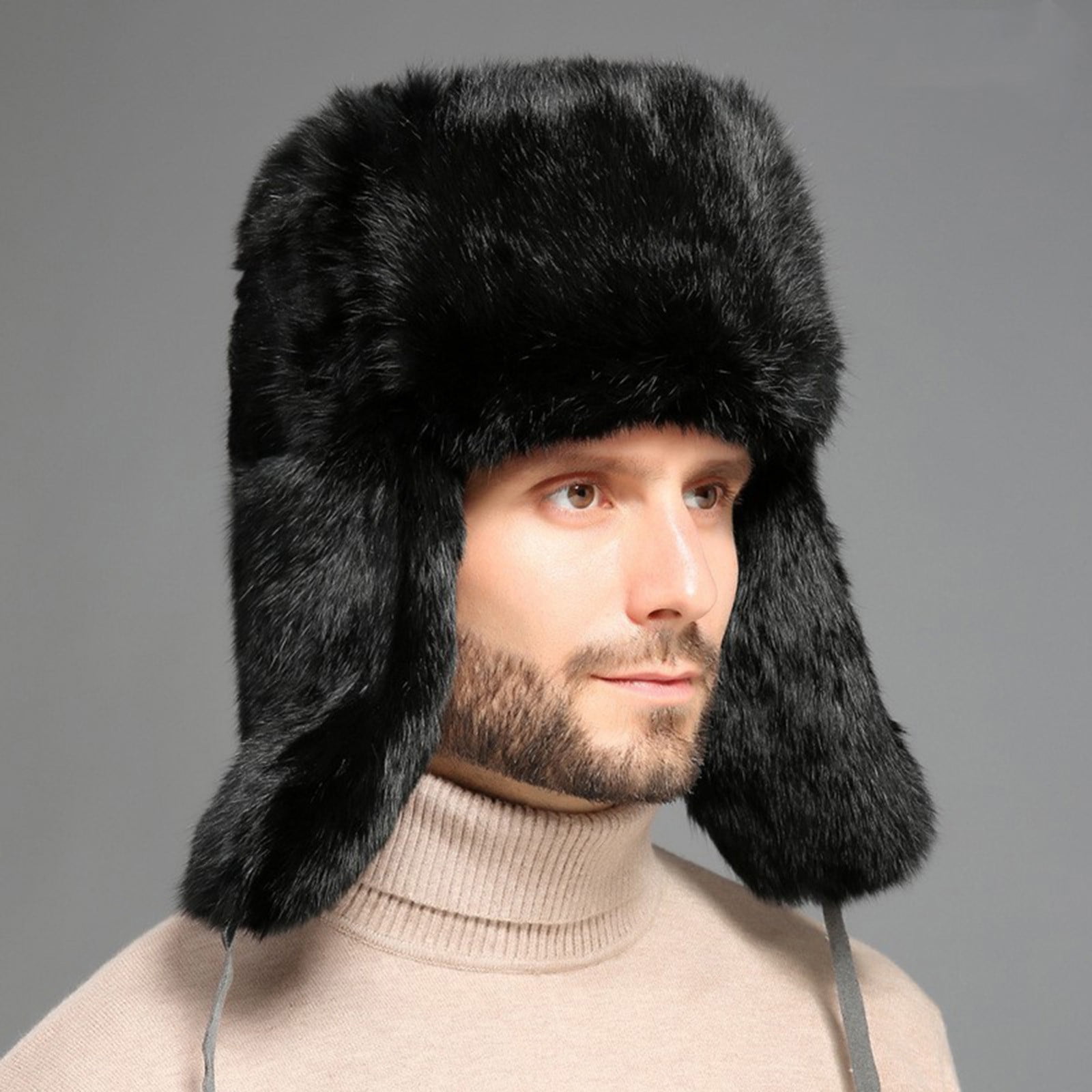 Wancir Womens Winter Hats with Lovely Cat Ear Fashion Trooper Aviator ...