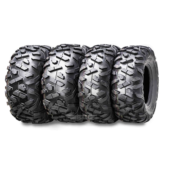 Wanda Bighorn 6PR P350 ATV/UTV Tires Full Set of Front 24x8-12 & Rear ...