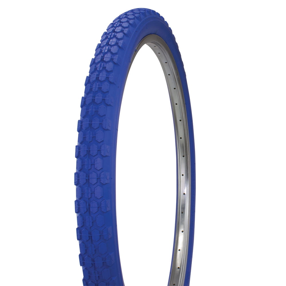 Wanda Knobby Tread Cruiser Bike Tire 26in x 2.125in Blue - Walmart.com