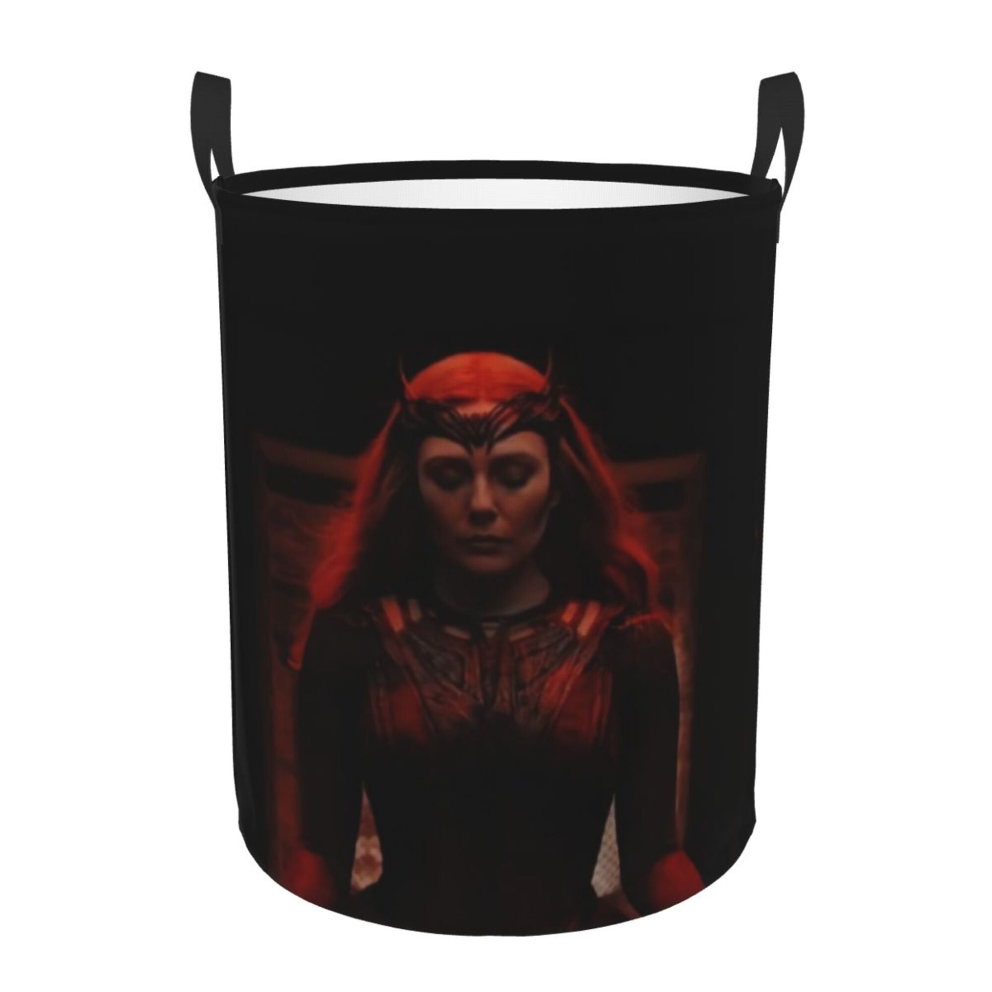 Wanda Maximoff Laundry Hamper Basket, Waterproof Collapsible Circular ...