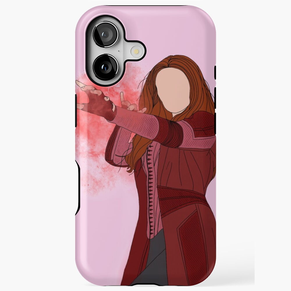 Wanda Retro Cute Magic Compatible Phone Case for iPhone 11–17 Pro Max ...