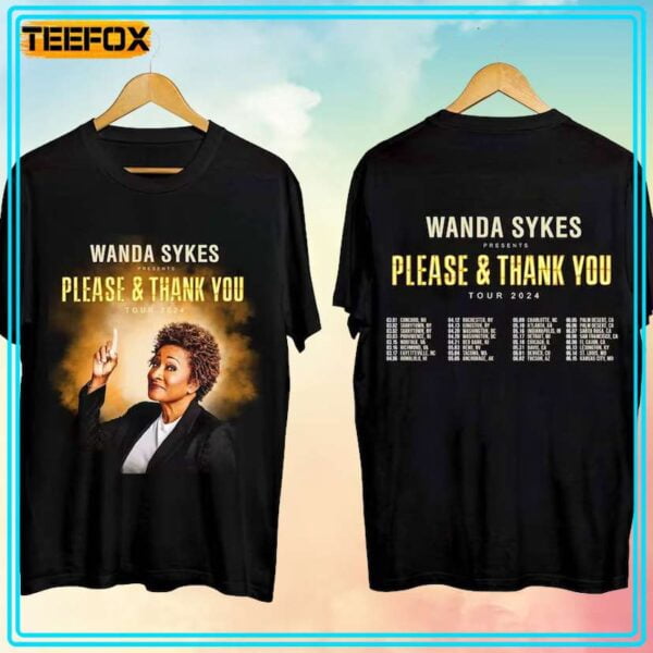 Wanda Sykes Please & Thank You Tour 2024 Concert T-Shirt - Walmart.com