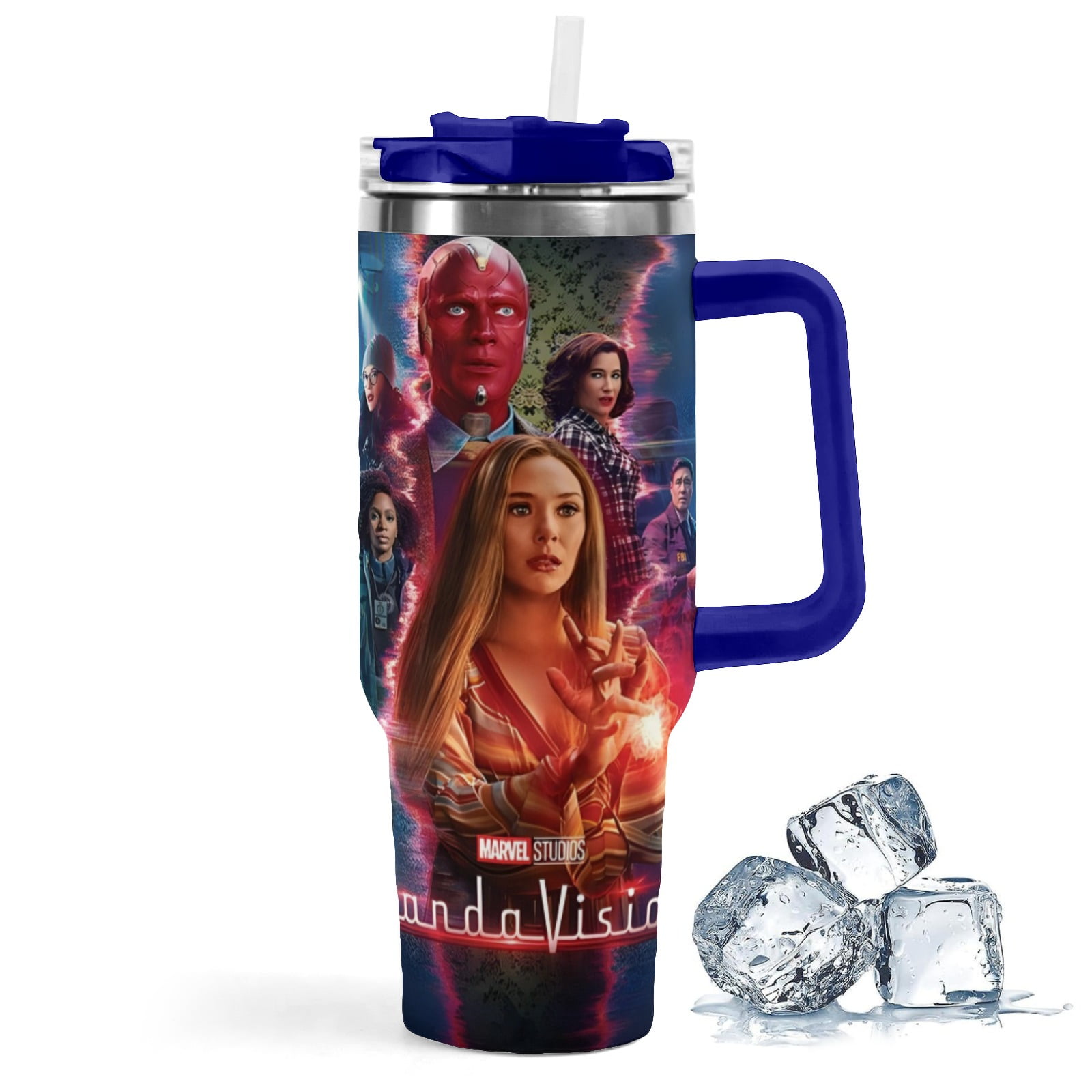Wanda Vision Large cup has an iconic print, is durable with insulation ...
