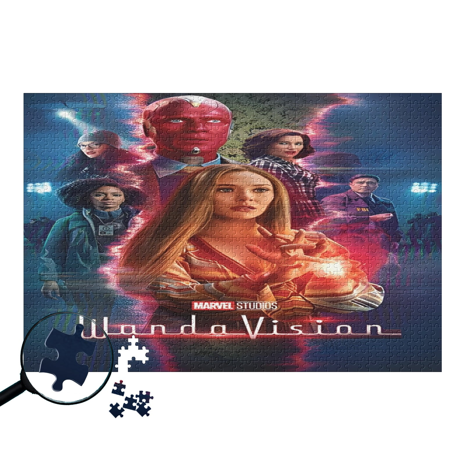 Wanda Vision Wooden Jigsaw Puzzle.300 Pieces - Walmart.com