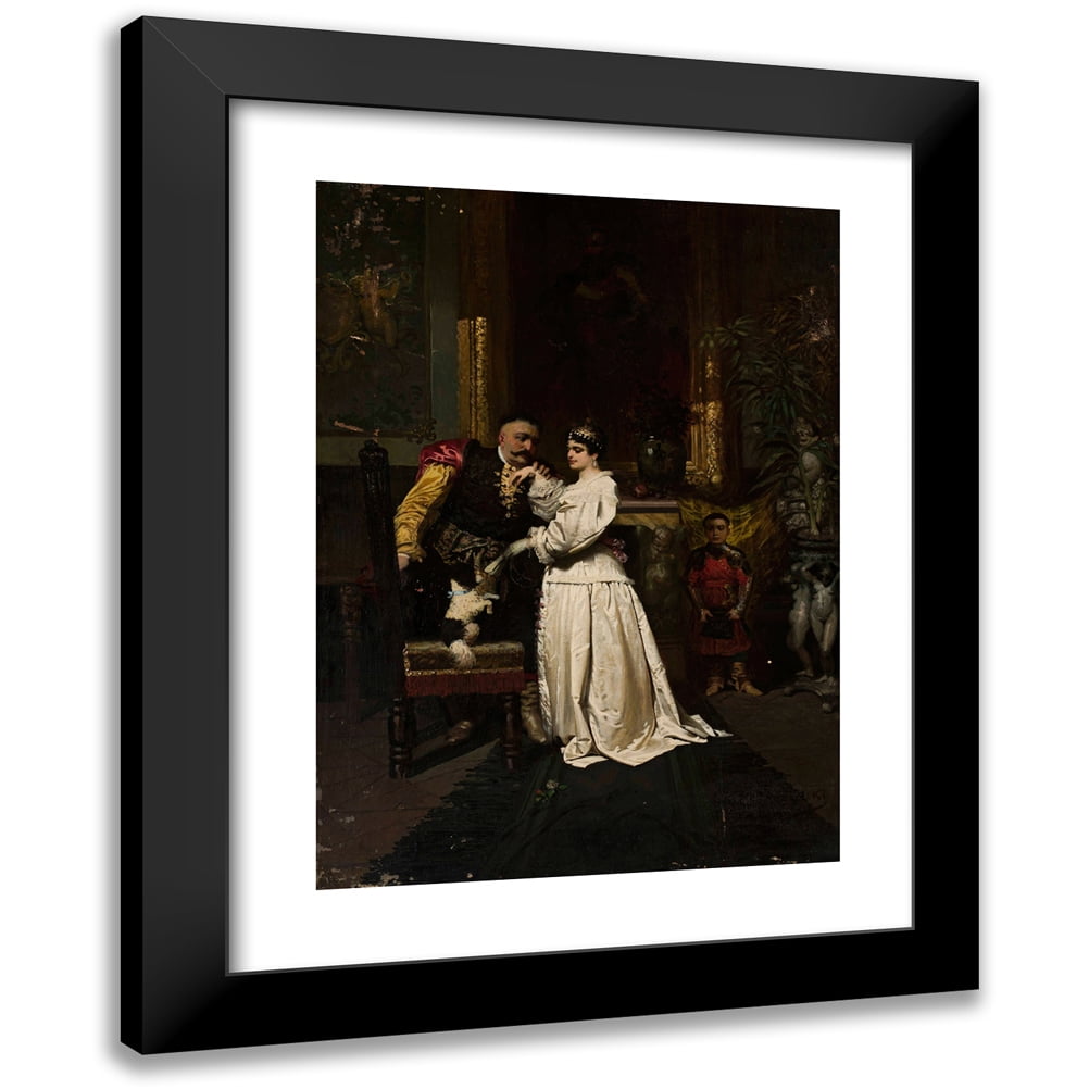 Wandalin Strzałecki 11x14 Black Modern Framed Museum Art Print Titled ...