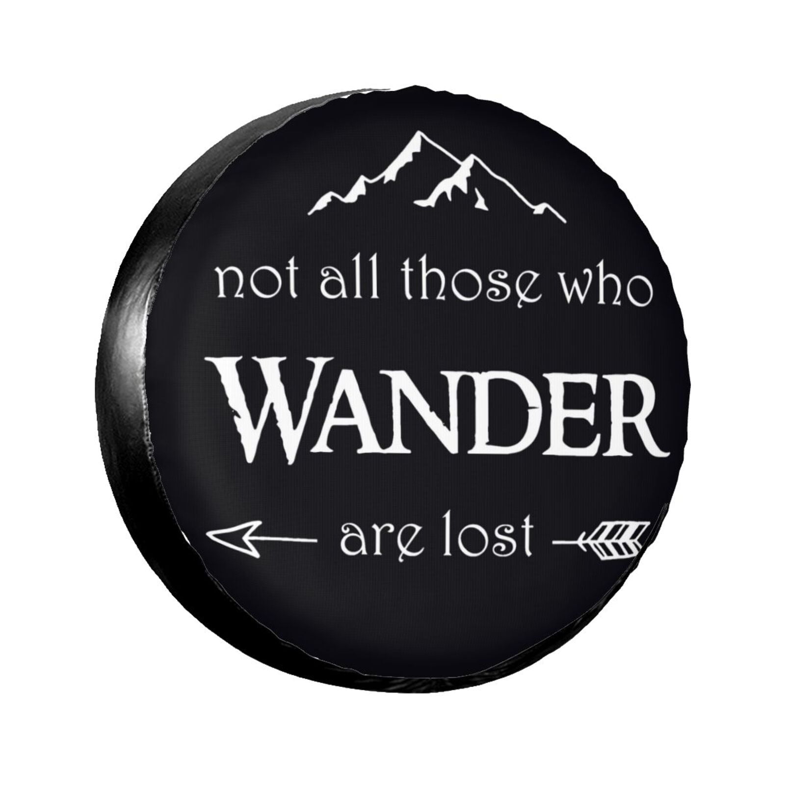 Not All Those Who Wander Are Lost Spare Tire Cover Waterproof Dust ...