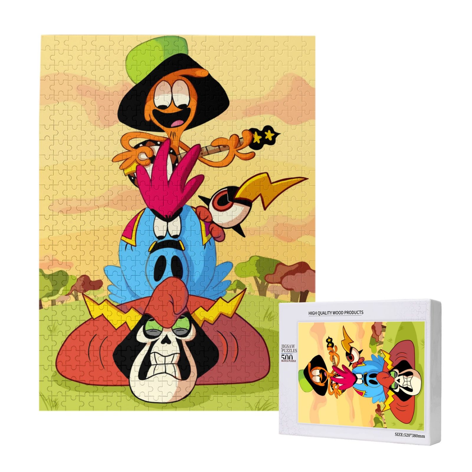 Wander Over Yonder 300 500 1000 Piece Jigsaw Puzzle, Funny Family Game ...