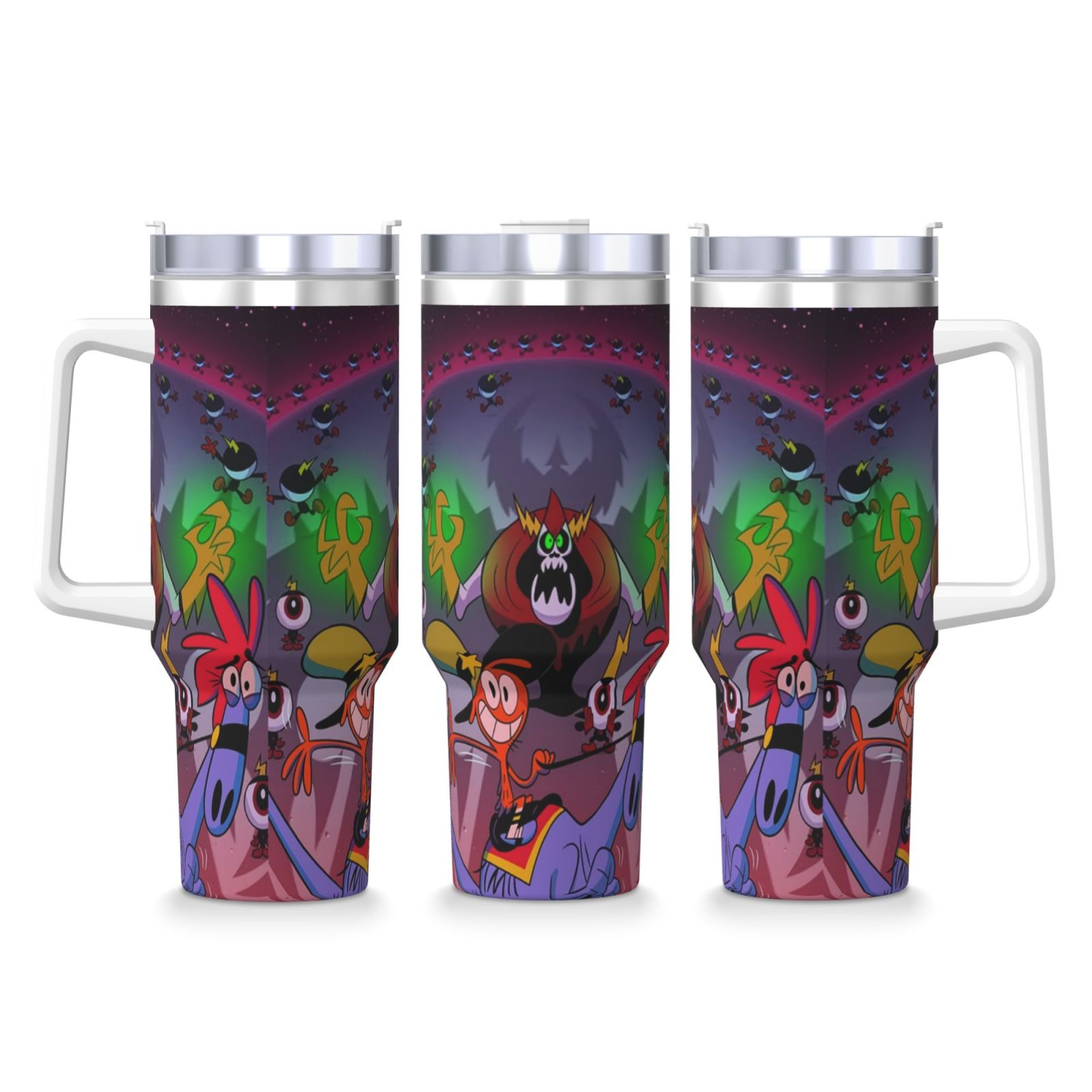 Wander Over Yonder Insulated Stainless Steel Hot/Cold Coffee Cup 40oz ...
