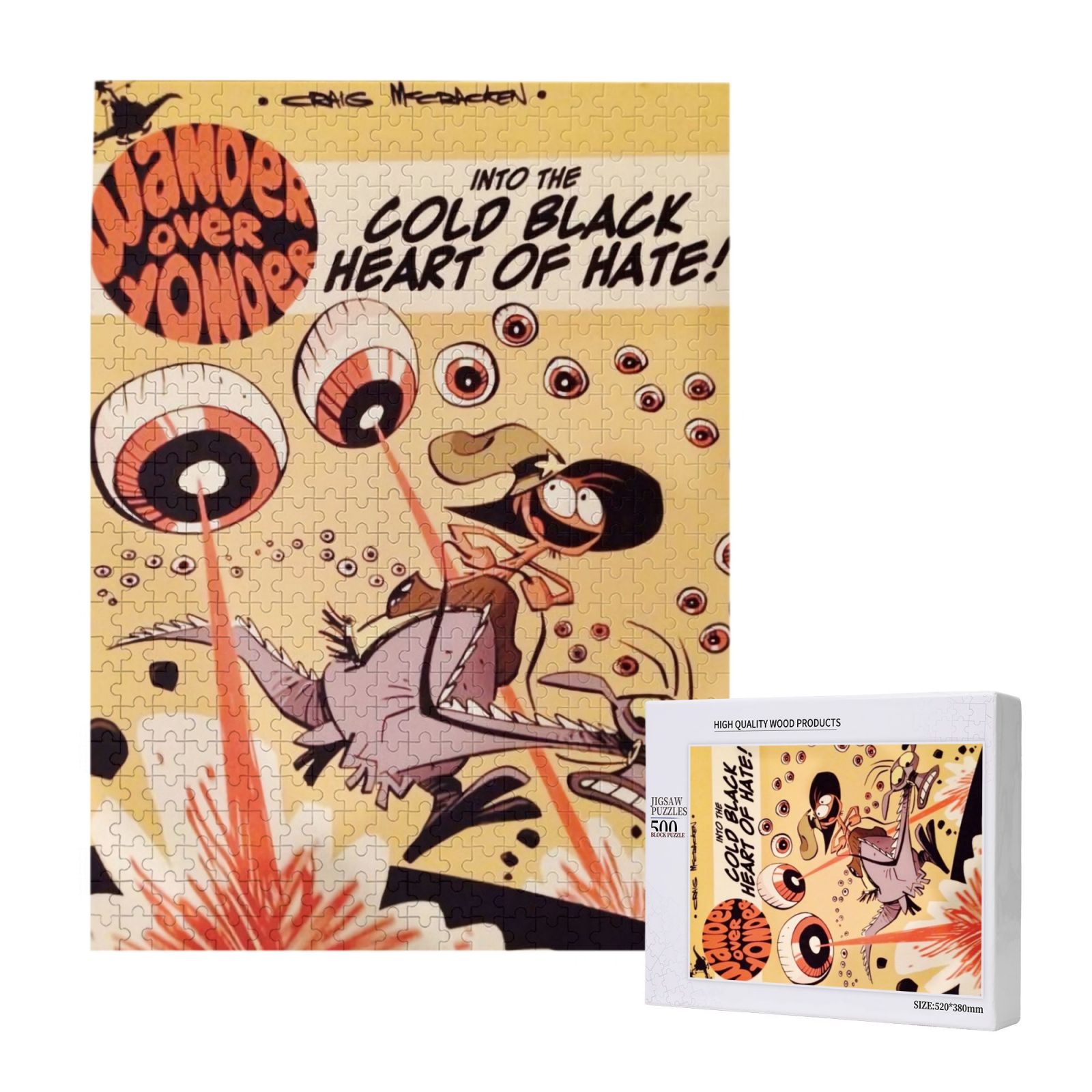 Wander Over Yonder Jigsaw Puzzle Interactive Brain Teaser Board Game ...