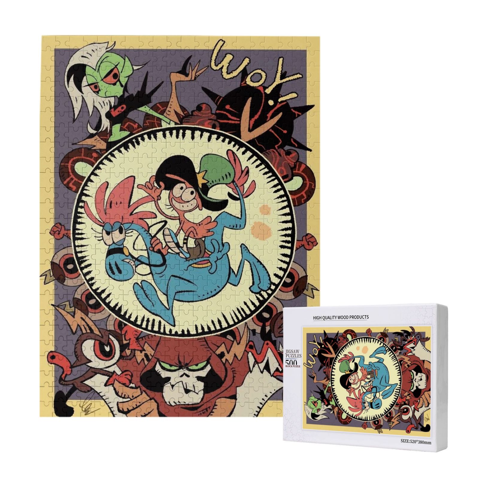 Wander Over Yonder Jigsaw Puzzle Interactive Brain Teaser Board Game ...