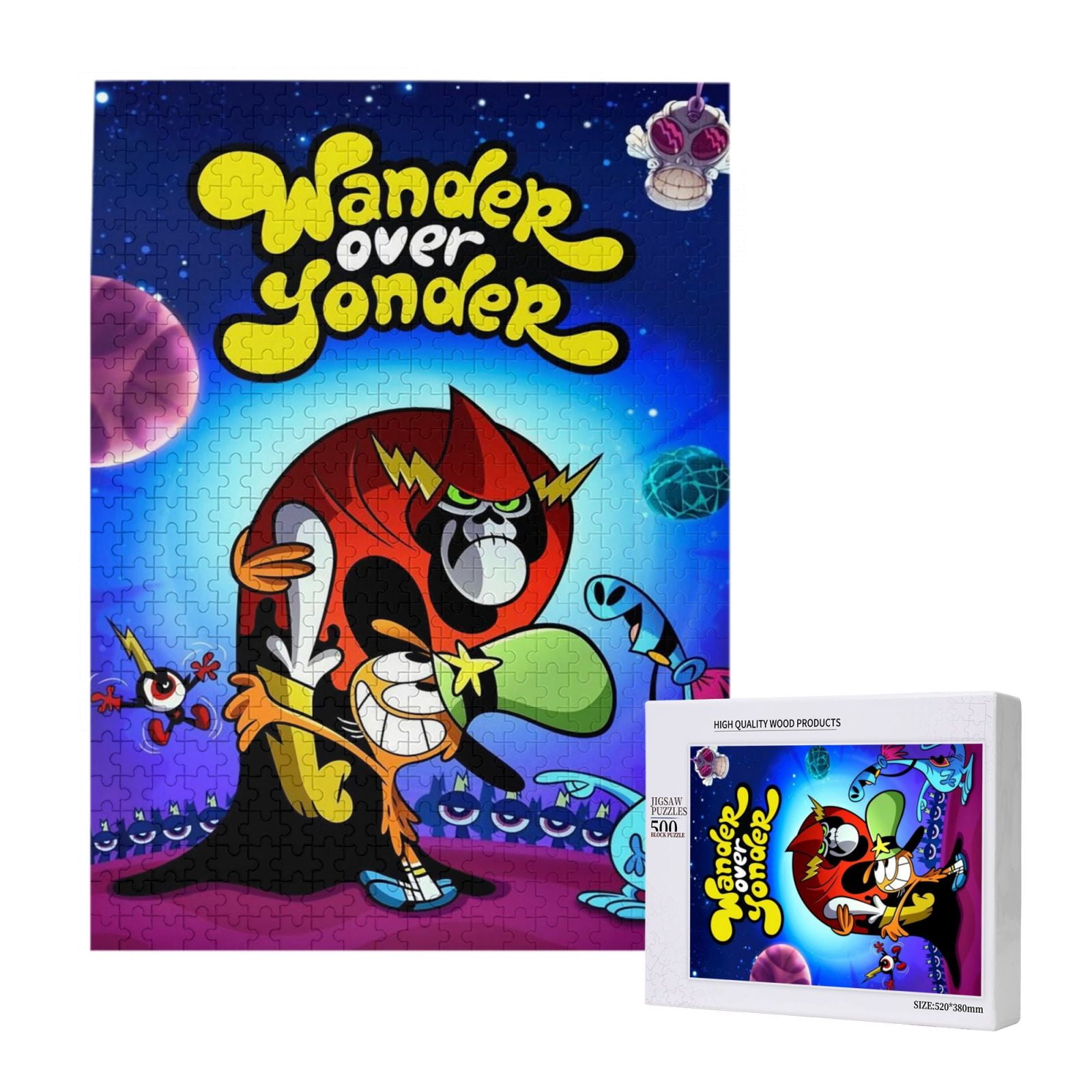 Wander Over Yonder Jigsaw Puzzle Interactive Brain Teaser Board Game ...