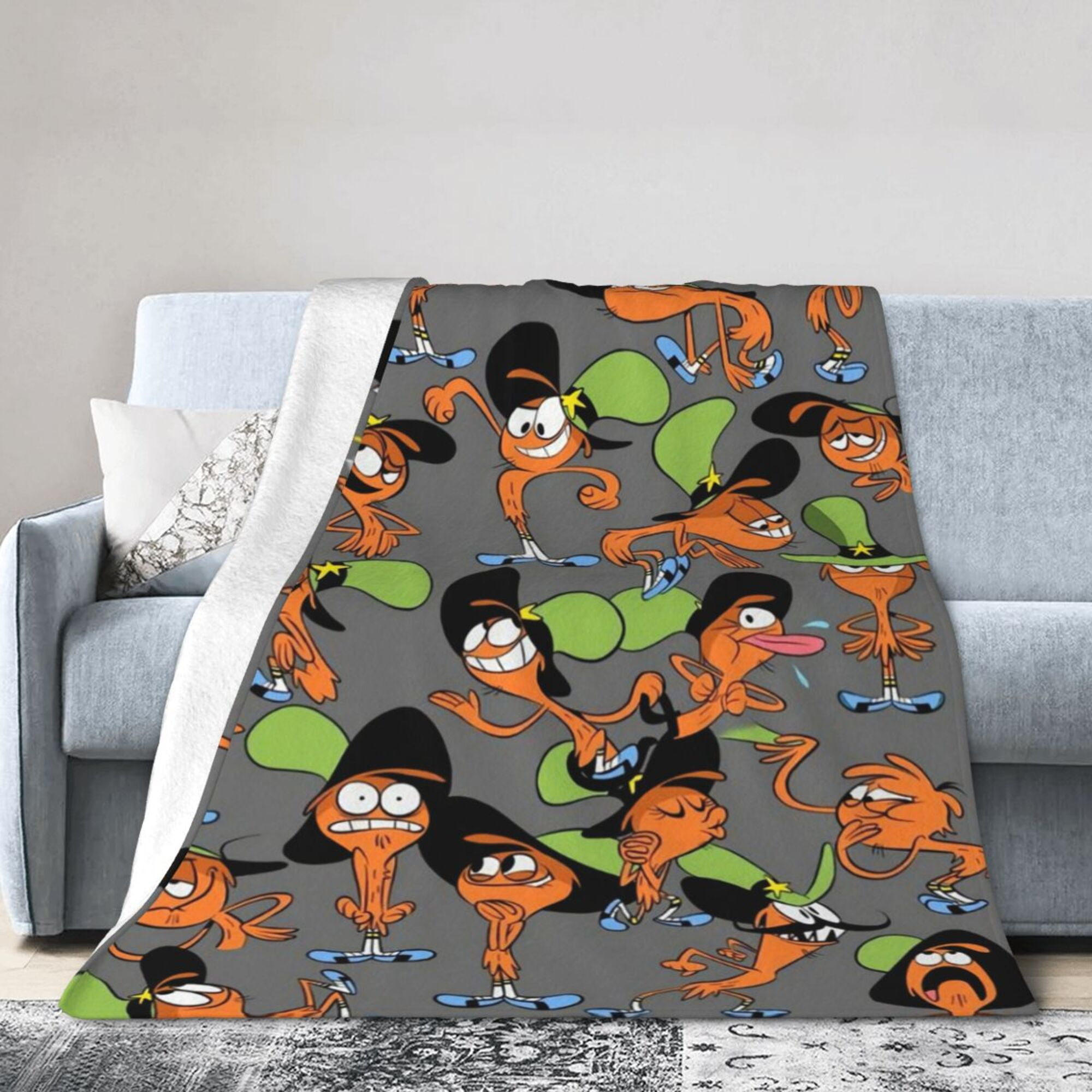 Wander Over Yonder Throw Blankets Plush Travel Blankets Bedroom Living ...