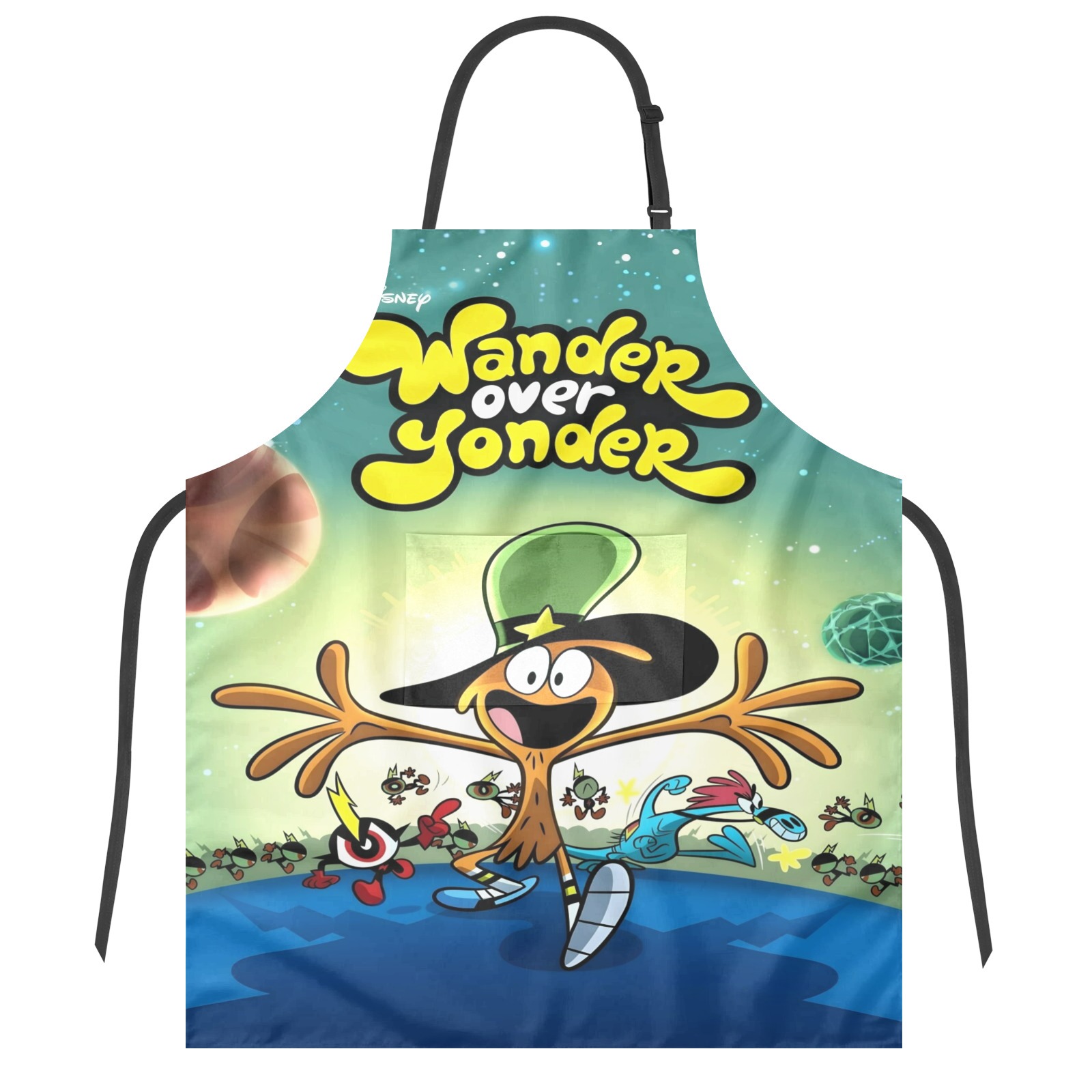 Wander Over Yonder apron has an iconic print, is durable and adjustable ...