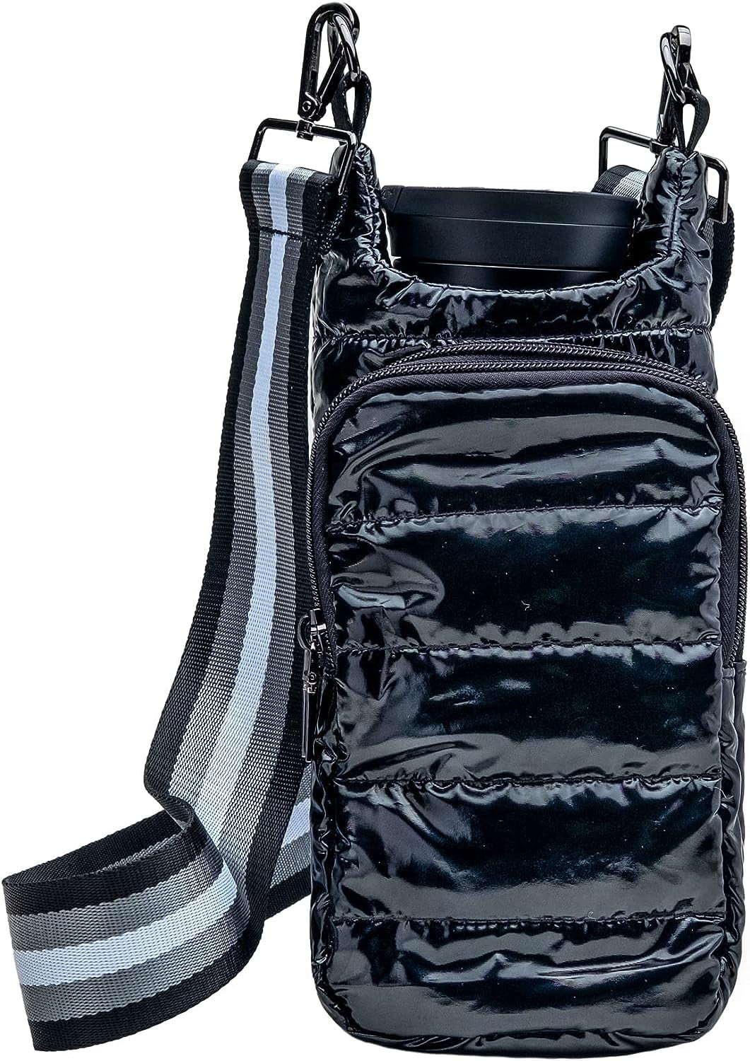 WanderFull Crossbody HydroBag Stylish Puffer Tote for Water Bottle ...