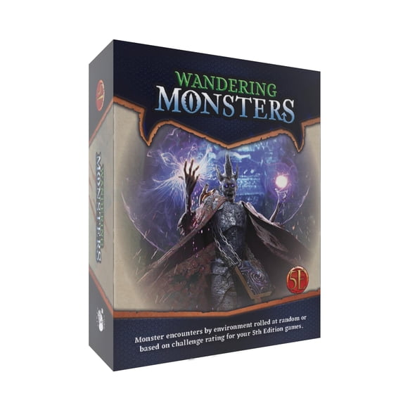 Wandering Monsters: Boxed Set 5e RPG Storytelling Cards, 300 Tarot ...