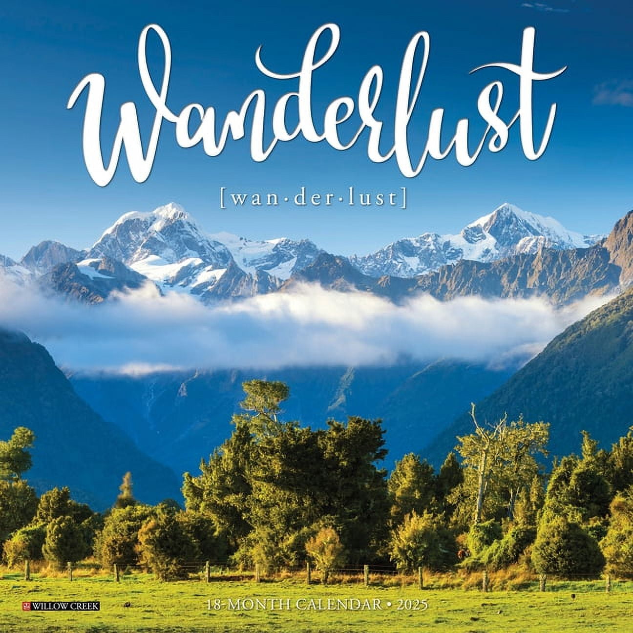 Wanderlust 2026 7 X 7 Mini Wall Calendar, (Hardcover) - Walmart.com