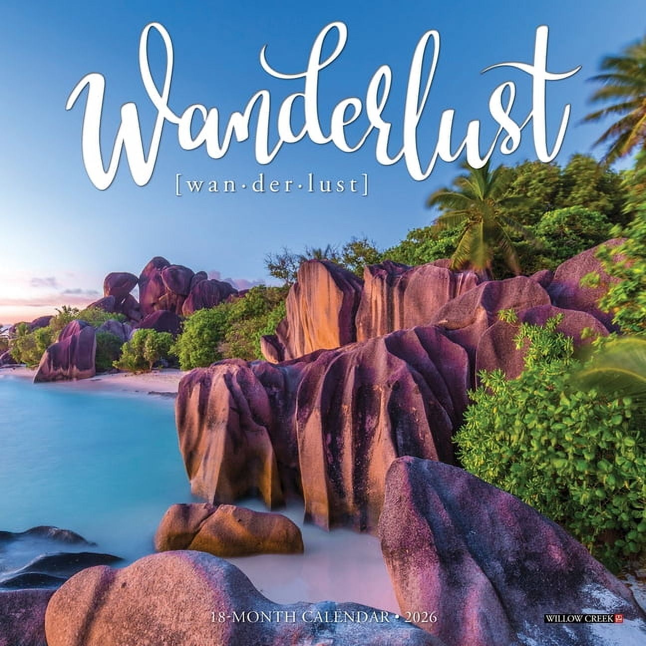 Wanderlust 2026 Mini Wall Calendar, (Paperback) - Walmart.com