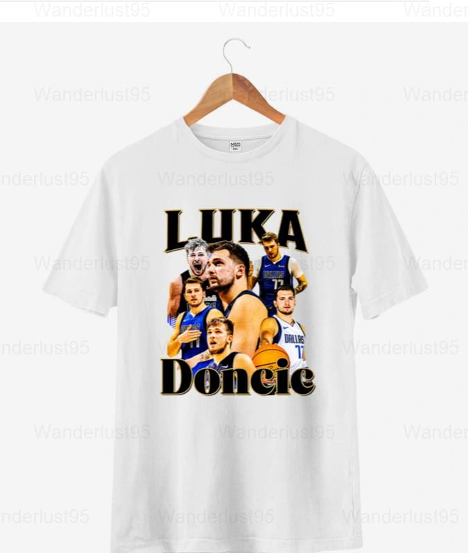 Wanderlust95 Luka Doncic Graphic Tee T-Shirt - Basketball, Luka Doncic ...