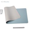 Travelwant Dual Sided Desk Pad,PU Leather Desk Mat, Waterproof Desk ...