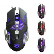 Mouse Computer Gaming Light Up Wired Mice Gamer Fatigue Hand Led Game ...