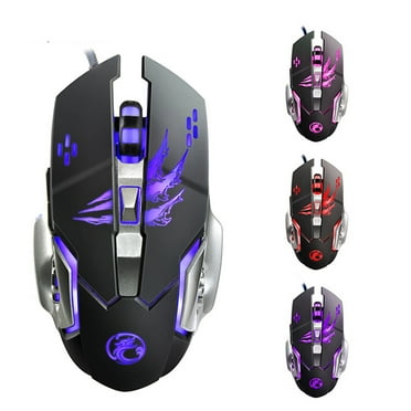 Mouse Computer Gaming Light Up Wired Mice Gamer Fatigue Hand Led Game ...