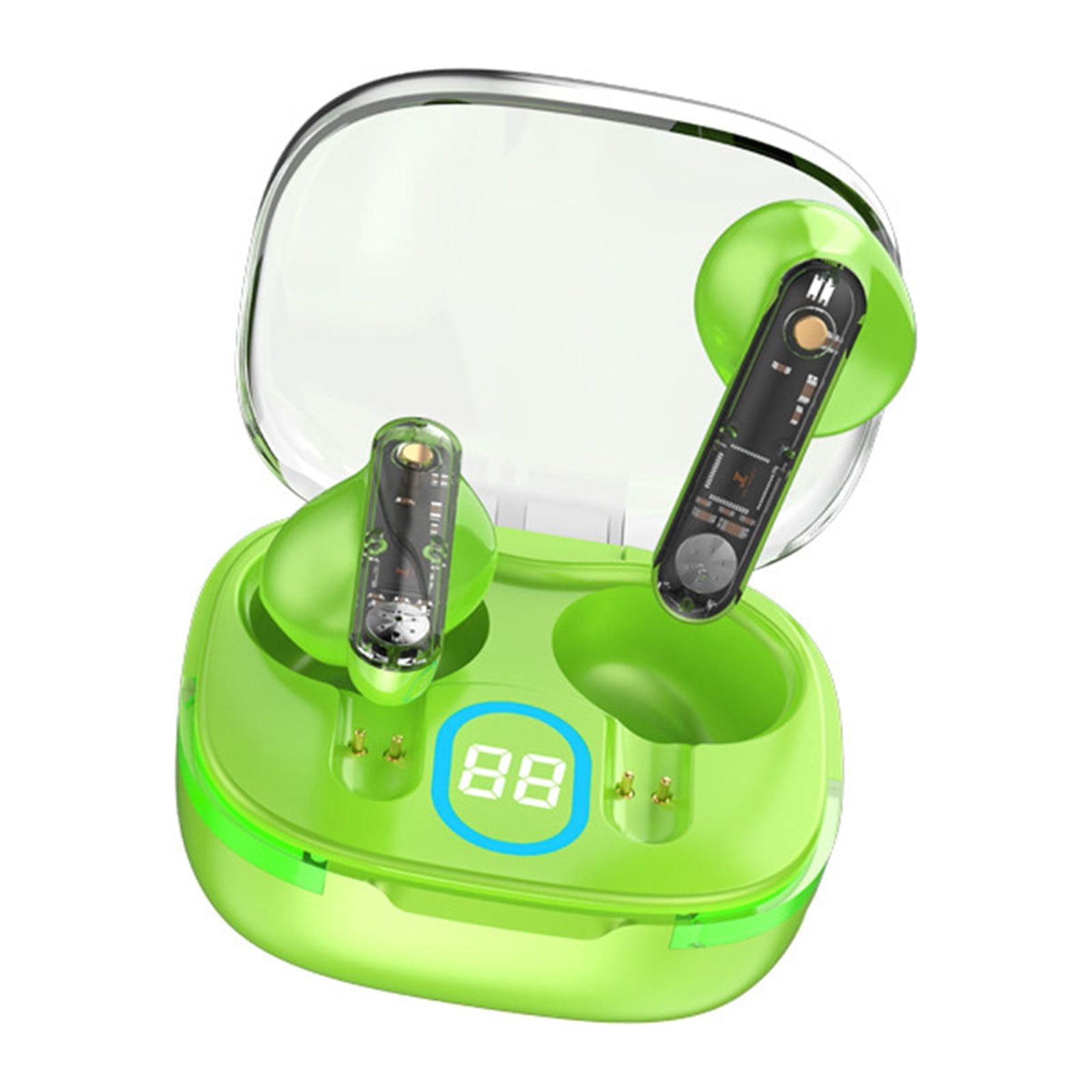 Wanfds Wireless Earbuds Bluetooth Headphones,Noise Cancelling,Long ...