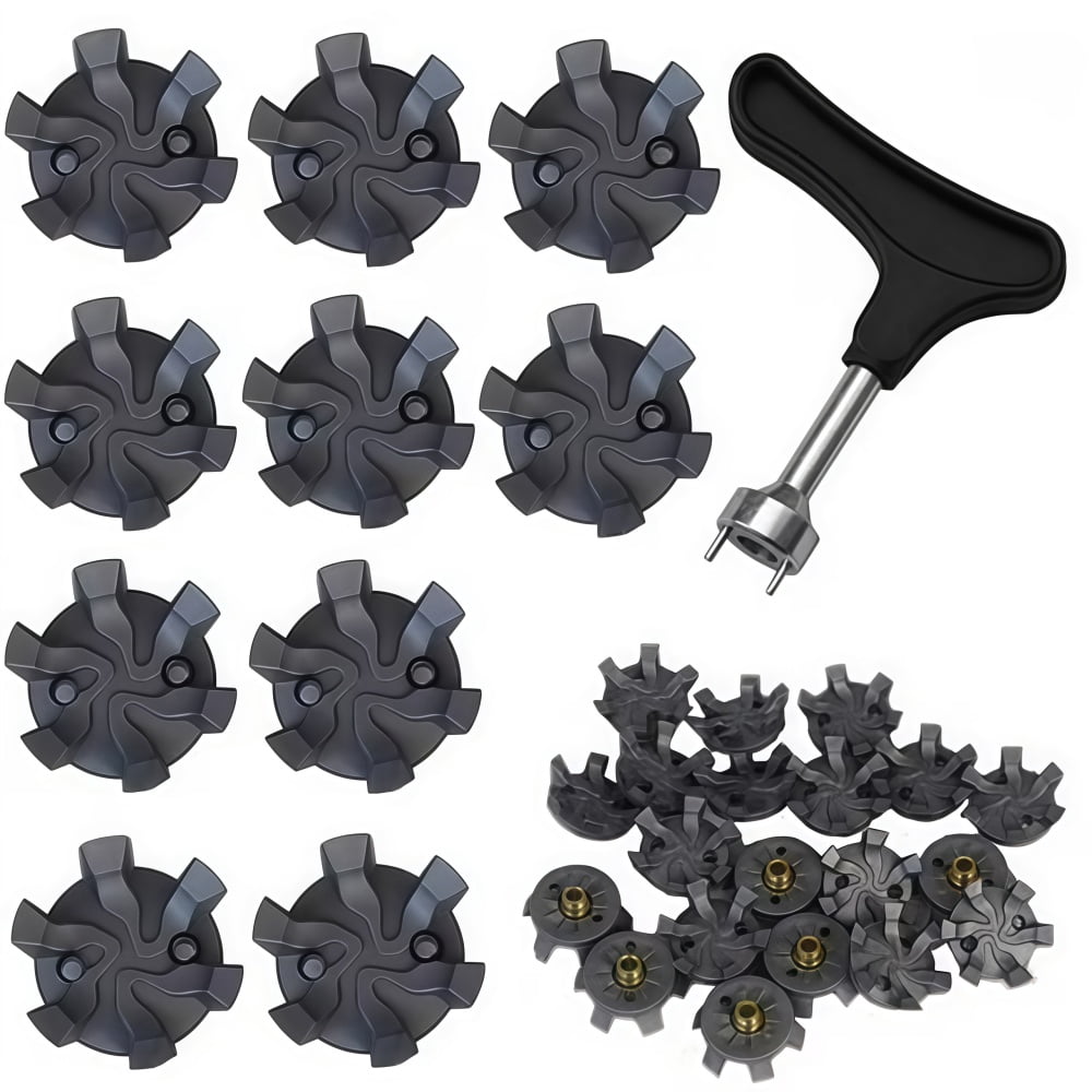 Wanfoou 20Pcs Golf Shoe Spikes Studs Replacements Tooth Stinger Screw ...