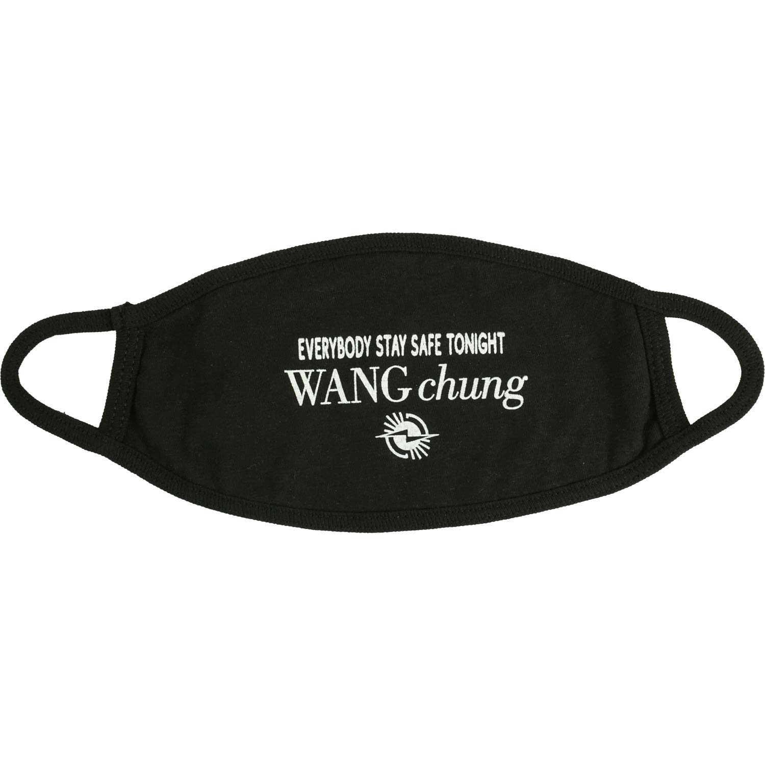 Men's Wang Chung Stay Safe Face Mask Black - Walmart.com