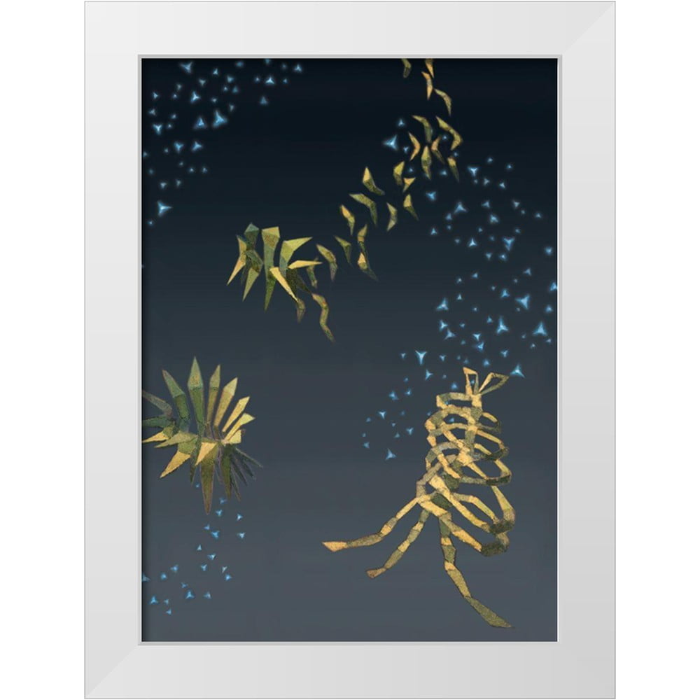 Wang, John 11x14 White Modern Wood Framed Museum Art Print Titled ...