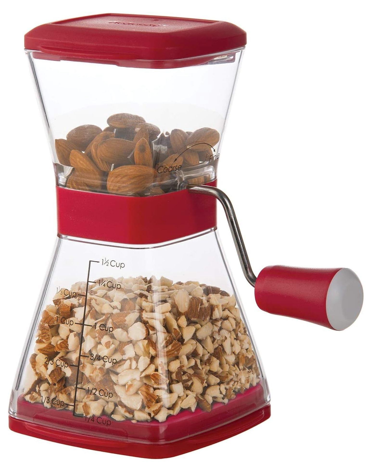Wang Lin Jun Prepworks NUT Chopper, One Size (Red) - Walmart.com