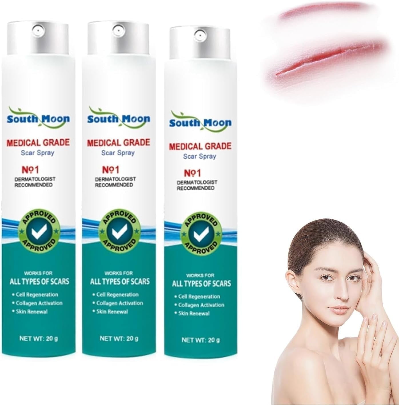 Wang Lin Scar Spray, Medical Grade Scar Spray - Walmart.com