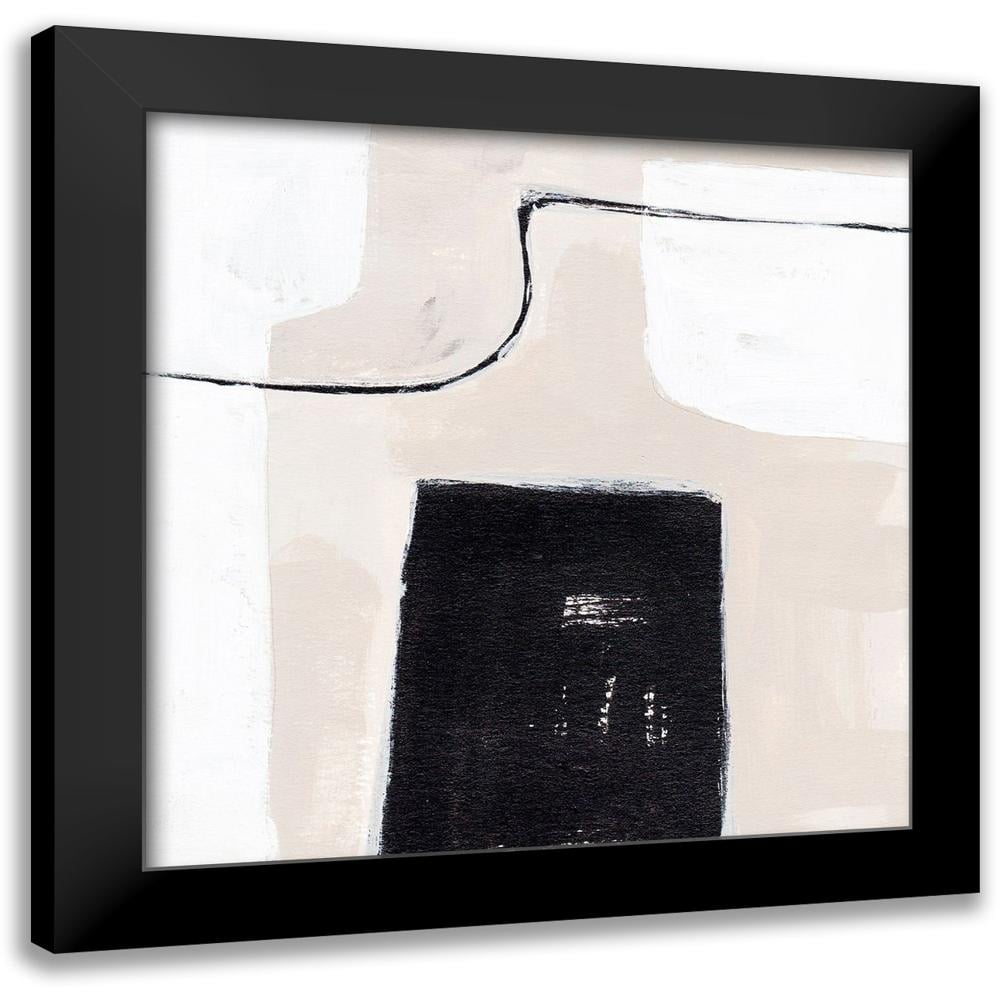 Wang, Melissa 12x12 Black Modern Framed Museum Art Print Titled - Beach ...