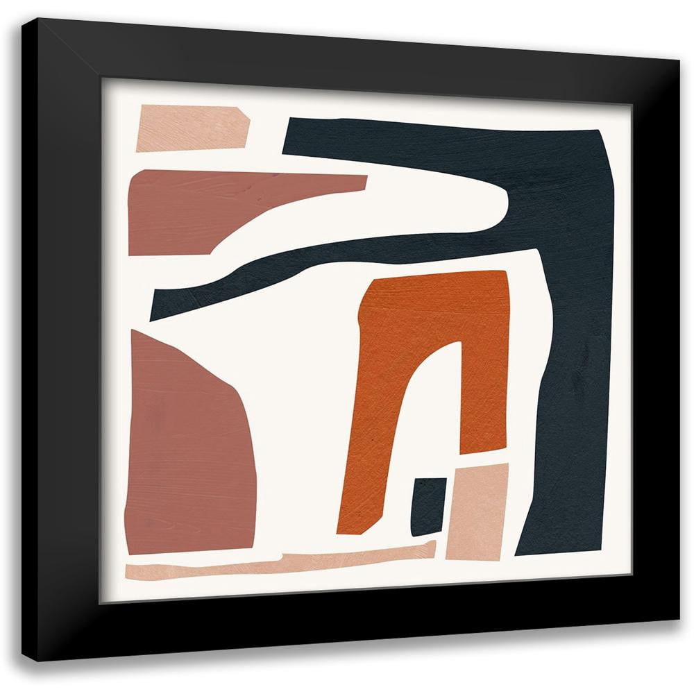 Wang, Melissa 12x12 Black Modern Framed Museum Art Print Titled - Mid ...