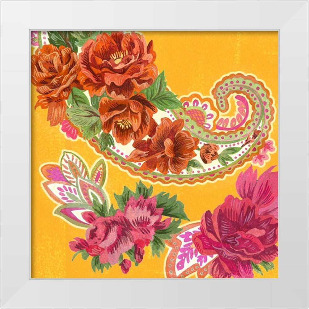 Wang, Melissa 12x12 White Modern Wood Framed Museum Art Print Titled ...
