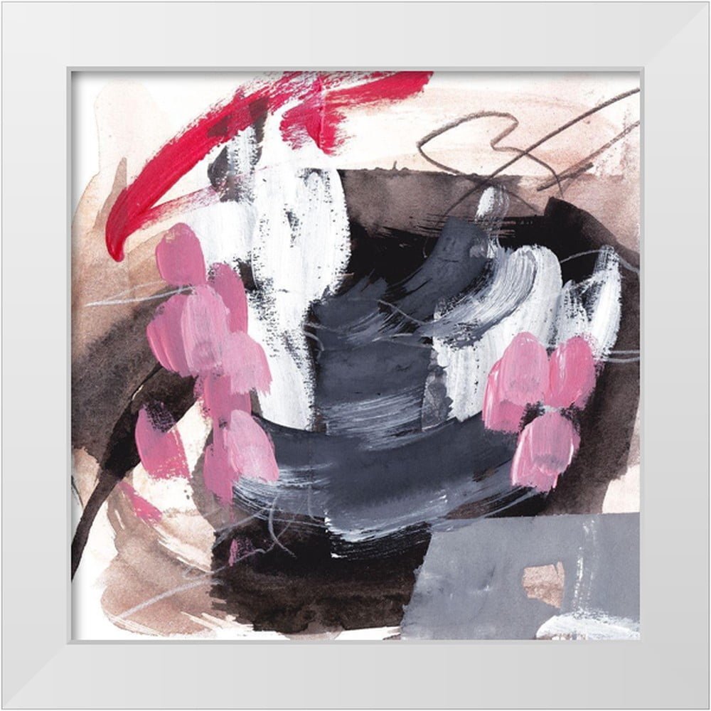 Wang, Melissa 12x12 White Modern Wood Framed Museum Art Print Titled ...