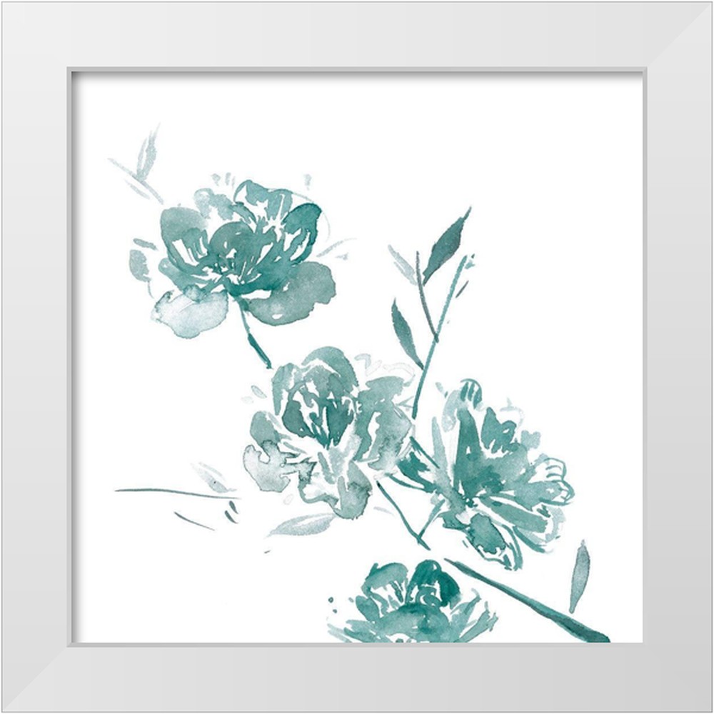 Wang, Melissa 12x12 White Modern Wood Framed Museum Art Print Titled ...