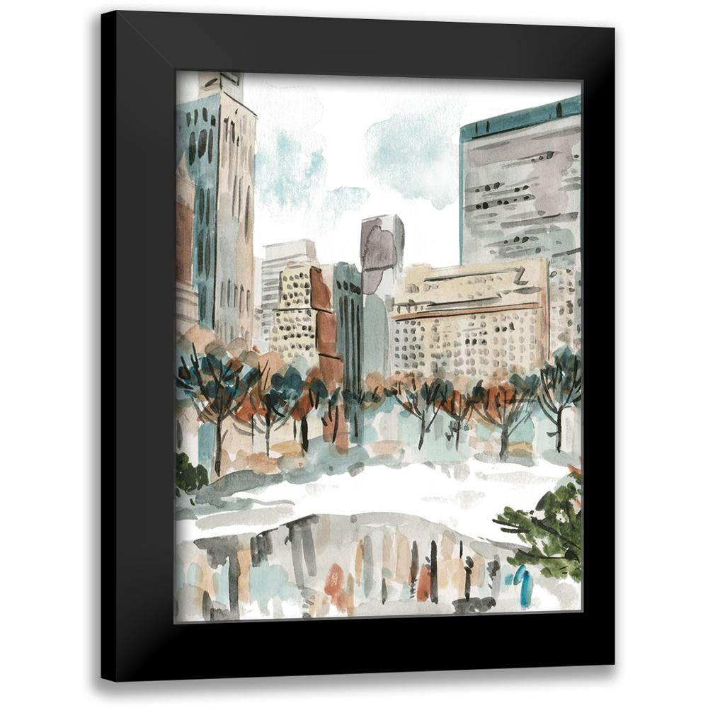 Wang, Melissa 12x14 Black Modern Framed Museum Art Print Titled ...