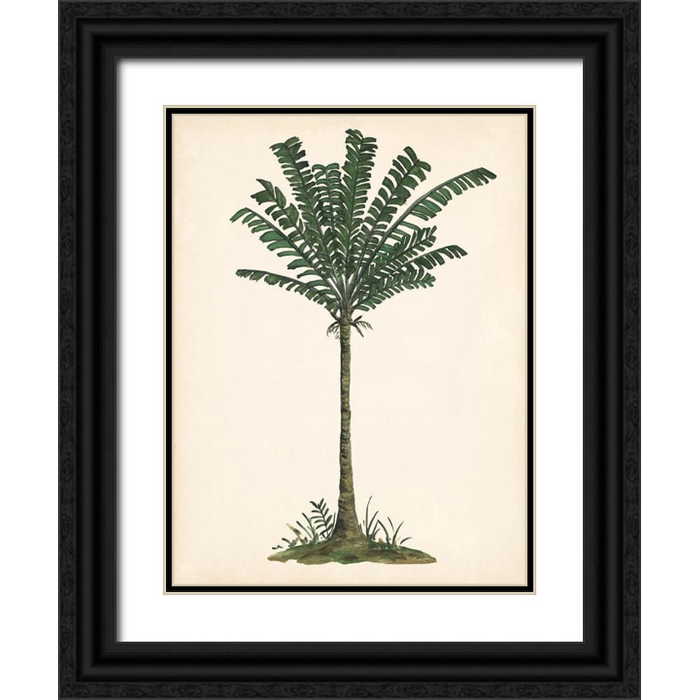 Wang, Melissa 12x14 Black Ornate Wood Framed with Double Matting Museum ...