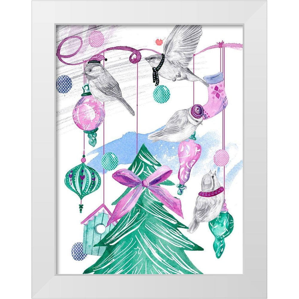Wang, Melissa 12x14 White Modern Wood Framed Museum Art Print Titled ...