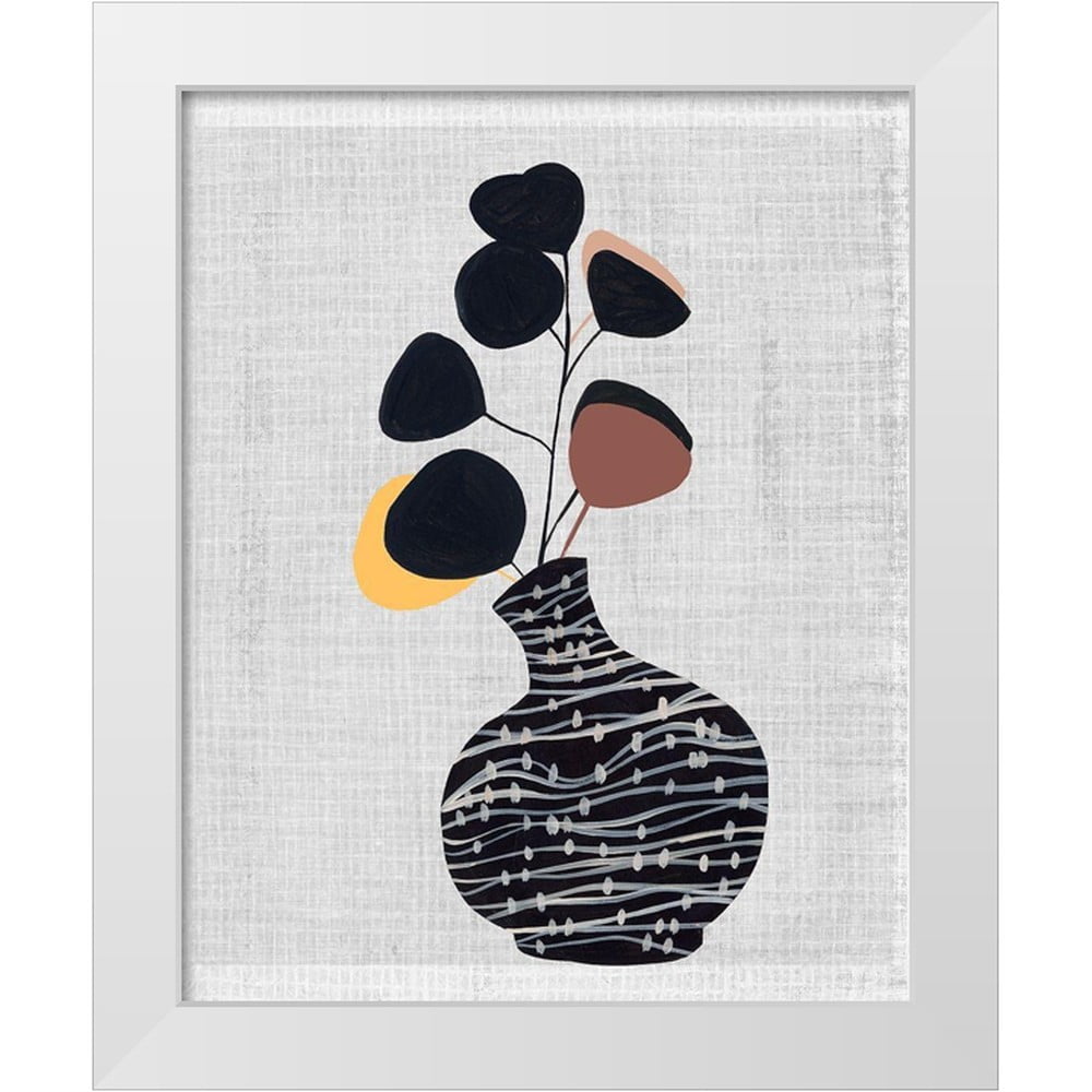 Wang, Melissa 12x14 White Modern Wood Framed Museum Art Print Titled ...